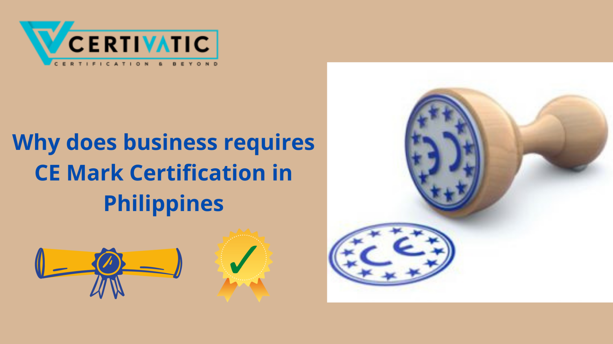 CE Mark Certification in Philippines| CERTIVATIC